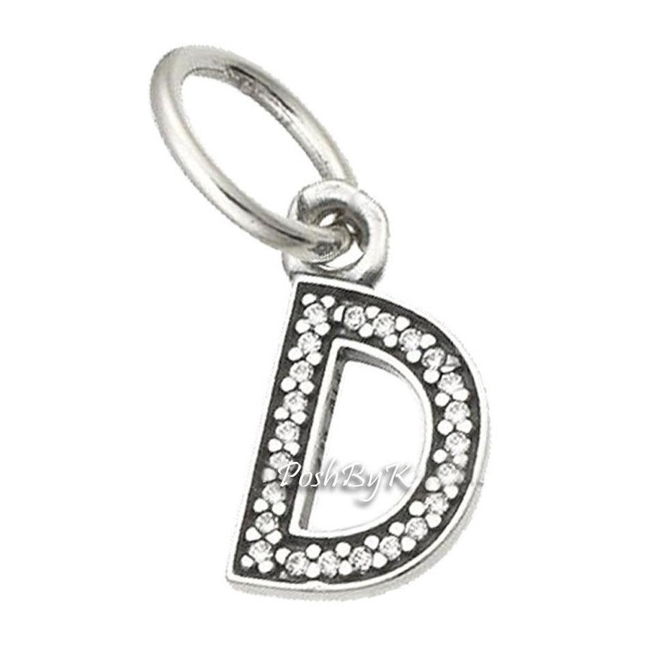 Initial Letter D Charm 791316CZ – NUMARU