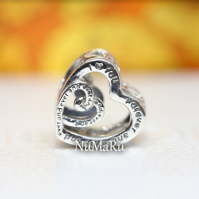 Entwined Infinite Hearts Charm 790800C00 – NUMARU