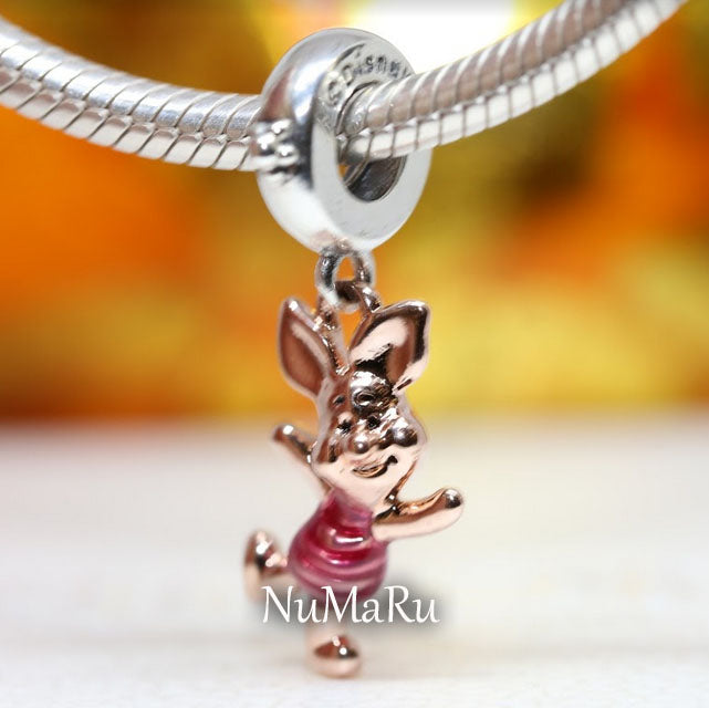 Winnie the Pooh Piglet Dangle Charm 782208C01 – NUMARU
