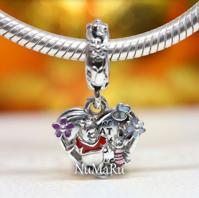 Winnie Double Dangle Charm 792214C01 – NUMARU